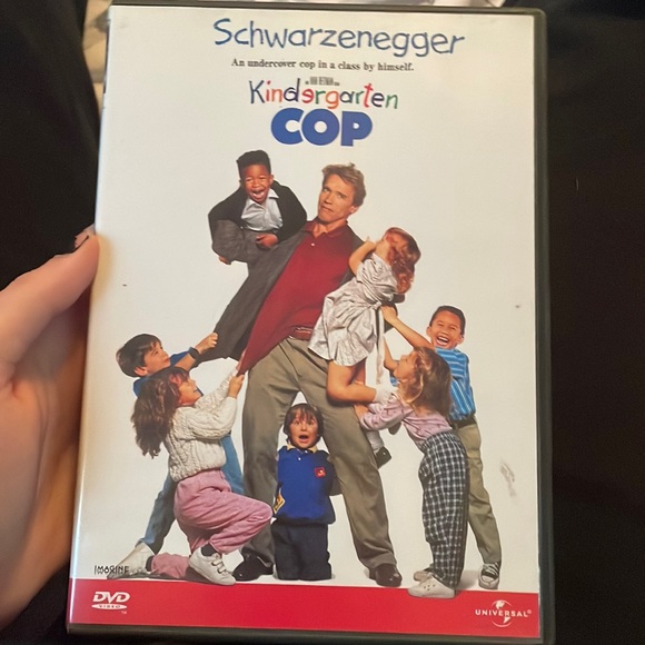 Media | Kindergarten Cop Dvd Movie Disc Kids Film | Poshmark